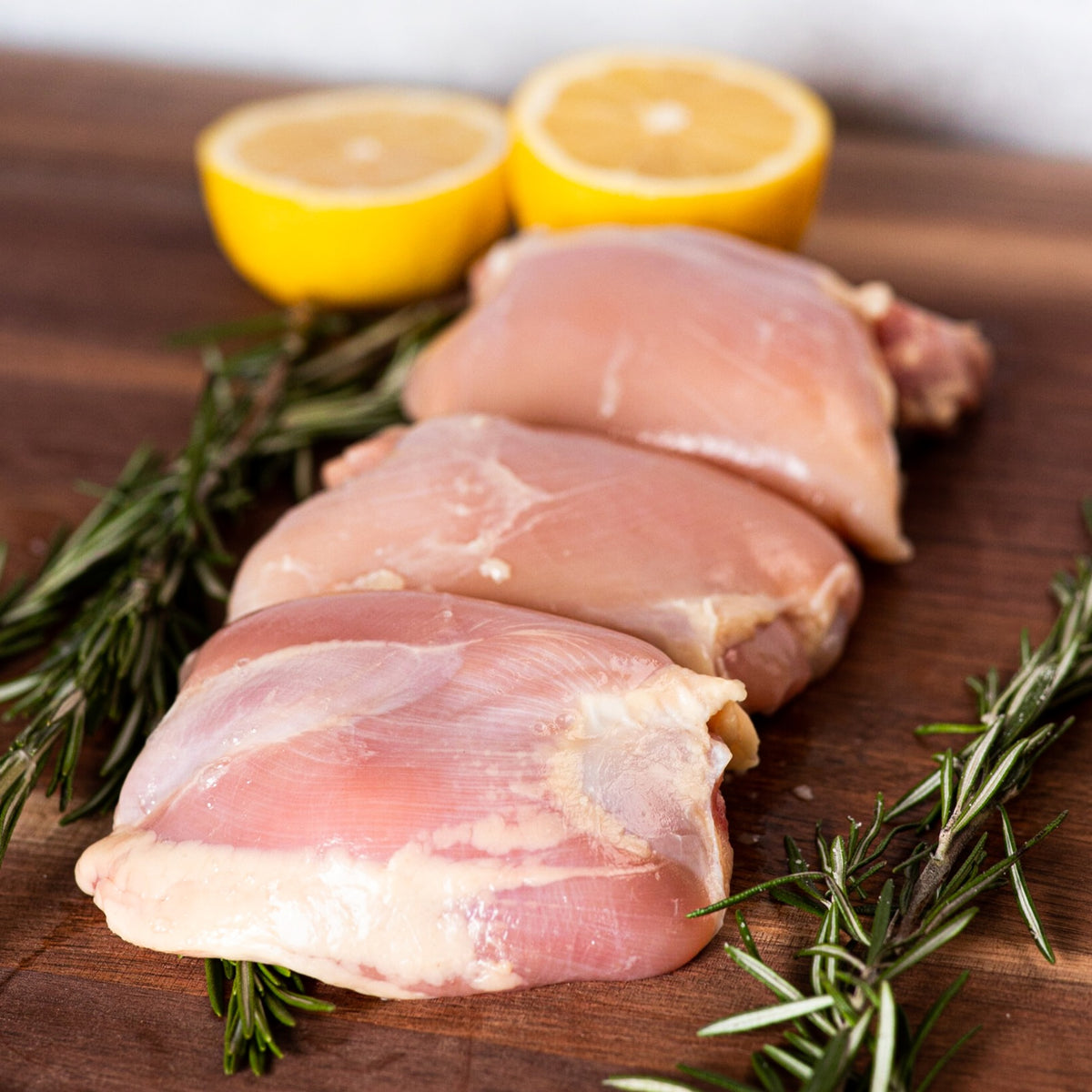 All Natural Boneless Skinless Chicken Thighs (2 LB Pack) – MBH Meat ...